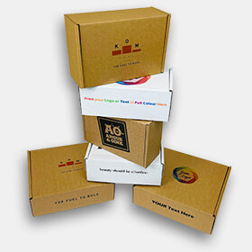 Personalised & Custom Printed Postal Cardboard Boxes – Parcelsend UK